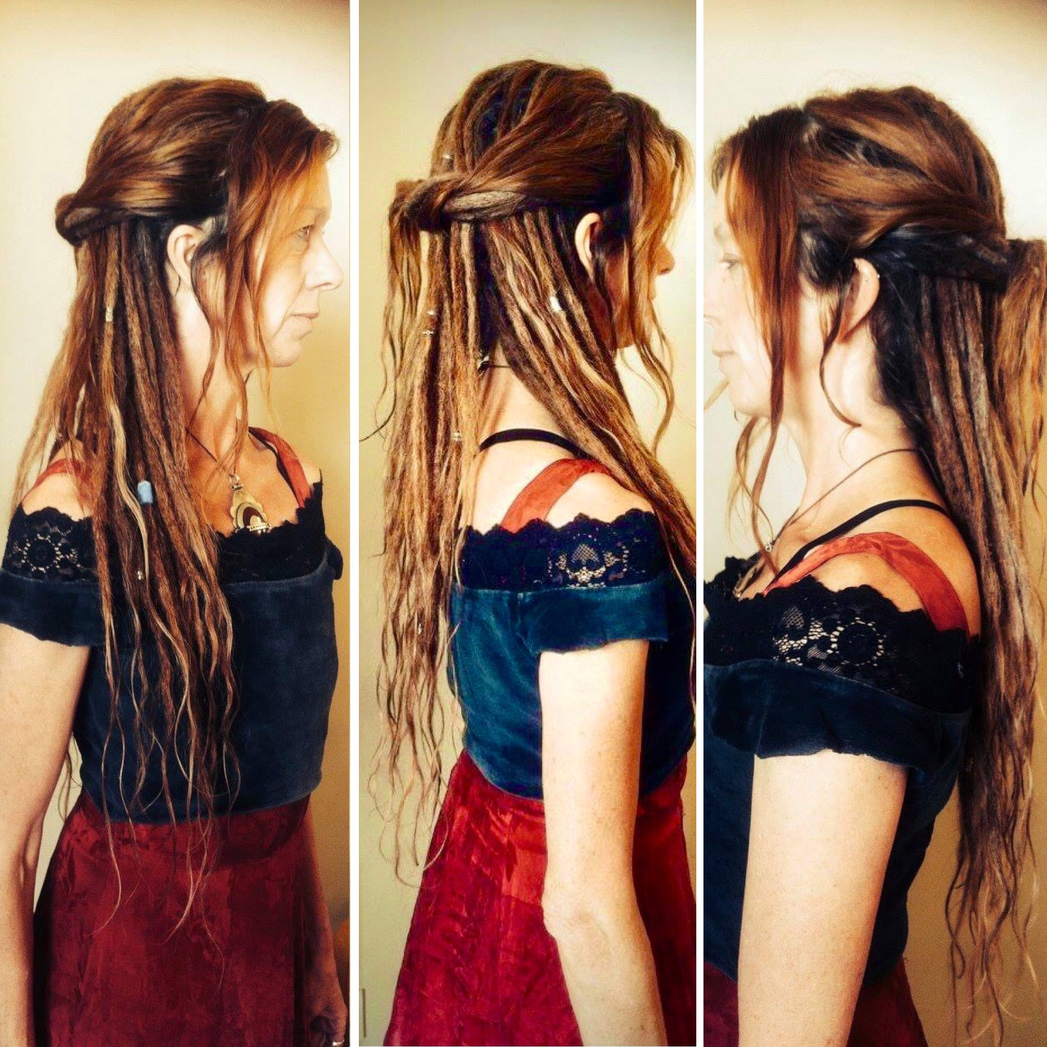 Partial Dreadlocks - Dreadlocks Glastonbury